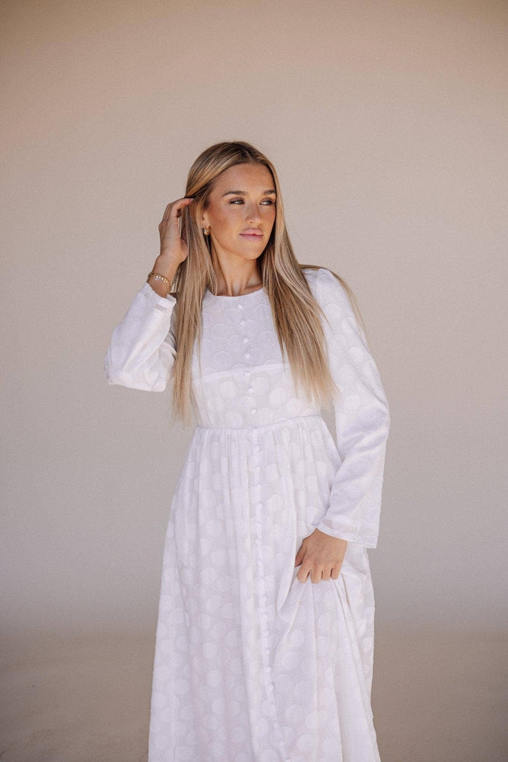 Amelia Temple Dress / Simple Wedding Dress – WhiteTempleDresses